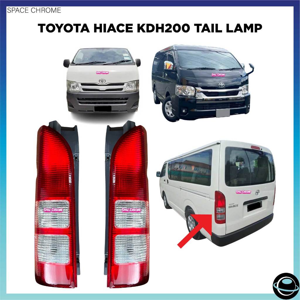 TOYOTA HIACE KDH200 TAIL LAMP 2005-2024 HIGH QUALITY 2005 2006 2007 ...