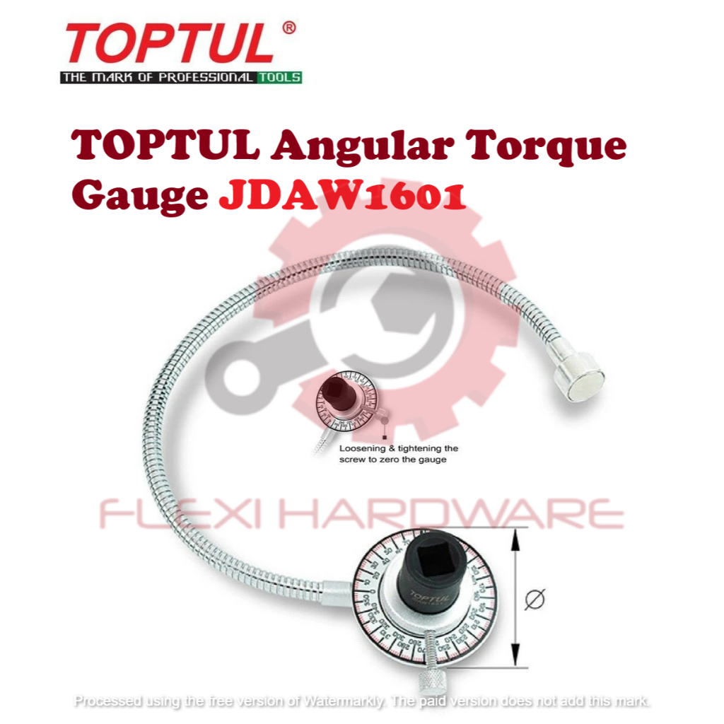 TOPTUL Angular Torque Gauge JDAW1601 | Shopee Malaysia