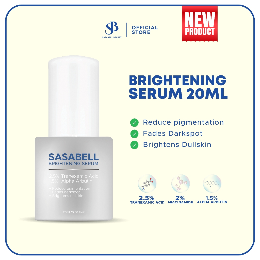 SASABELL : Brightening Serum 20ml | Shopee Malaysia