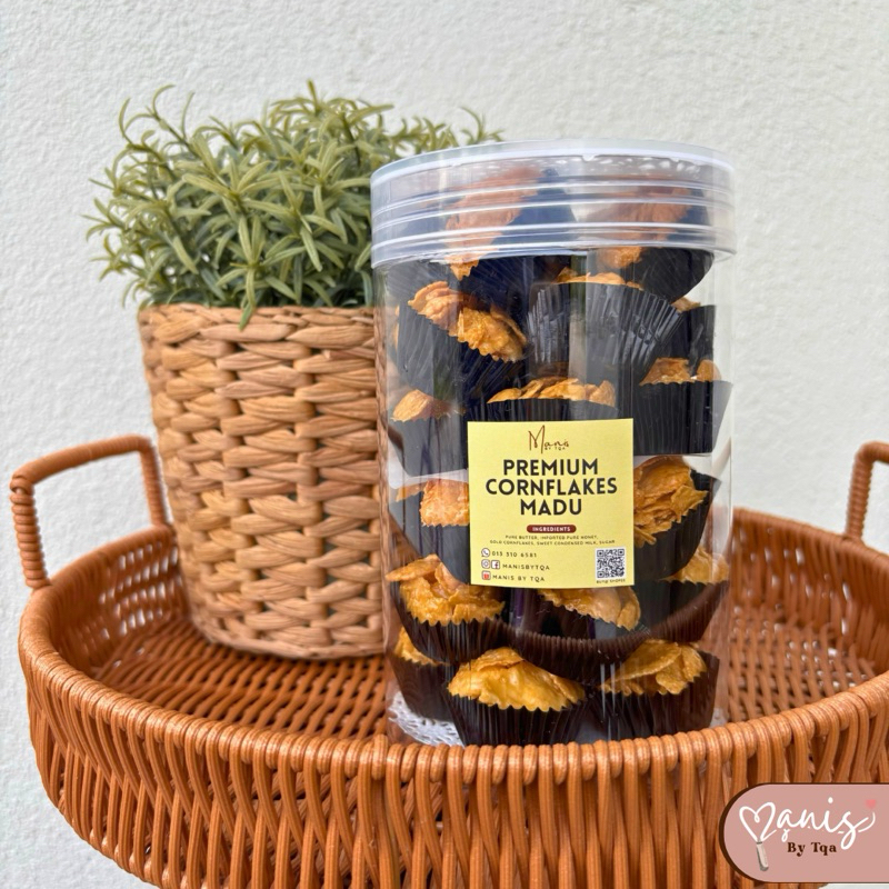 Cornflakes Madu Cornflakes Madu Honey Cornflakes Biskut Raya Cornflakes ...