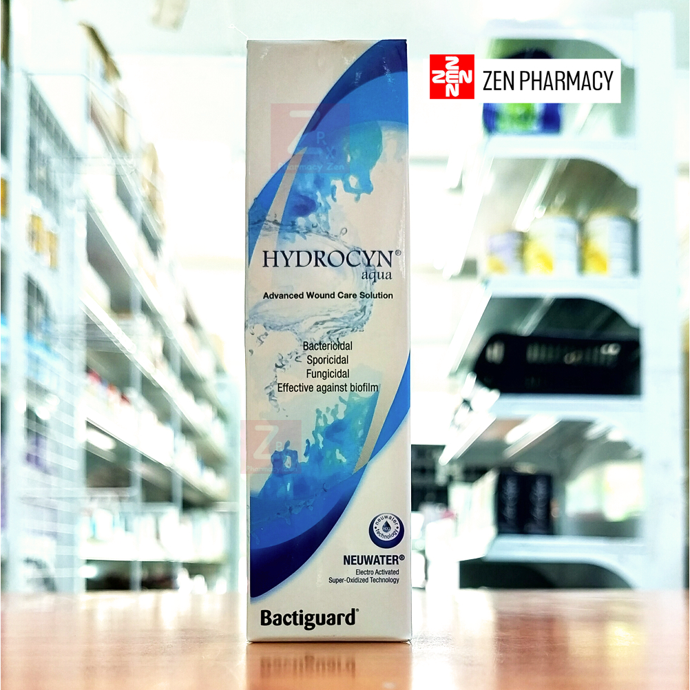 Hydrocyn Aqua Wound Care Spray 100ml Hypochlorous Acid Wash(Exp:6/2027 ...