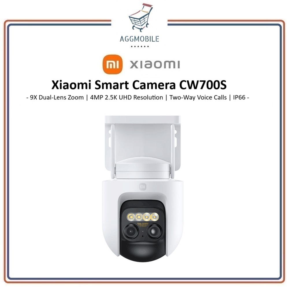 Xiaomi Smart Camera CW700S (9X Dual-Lens Zoom | 4MP 2.5K UHD Resolution ...