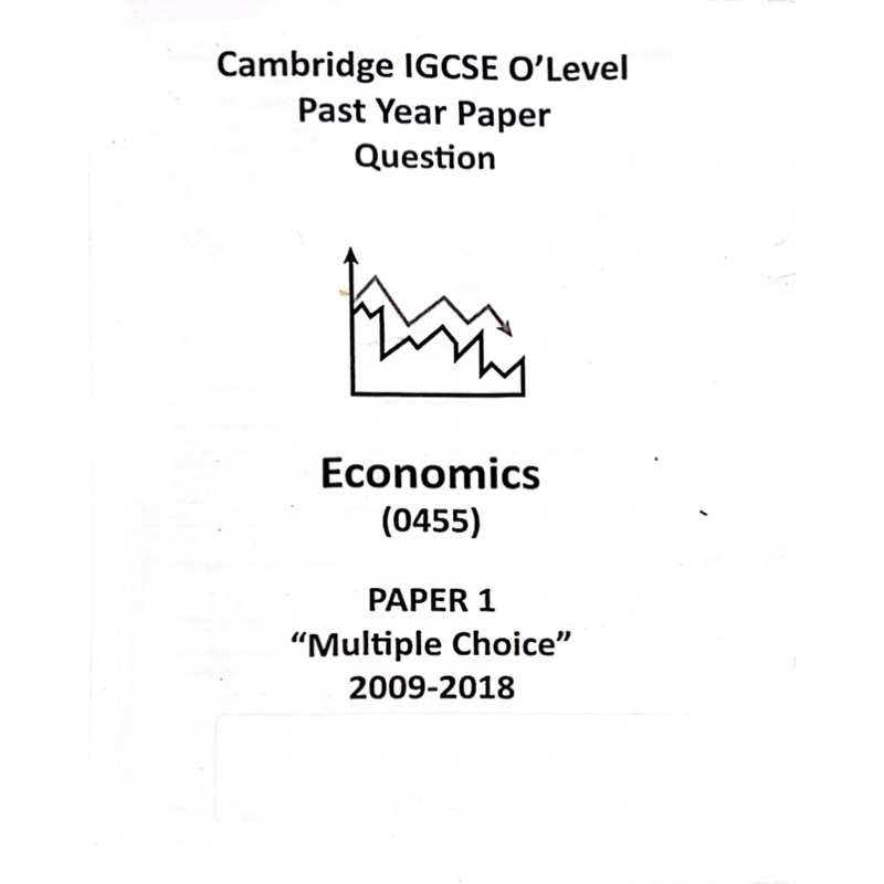 Cambridge Igcse Economics Multiple Choice And Structure Questions Past Year Paper With Answers