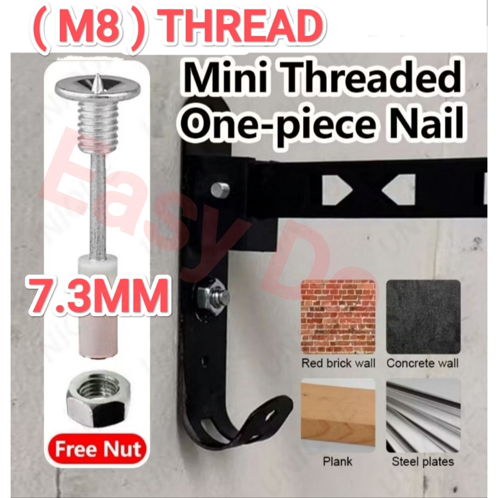 7.3mm ( M8 ) Specialized for Nail Gun Screw Nail Concrete Fire Nail Gun ...