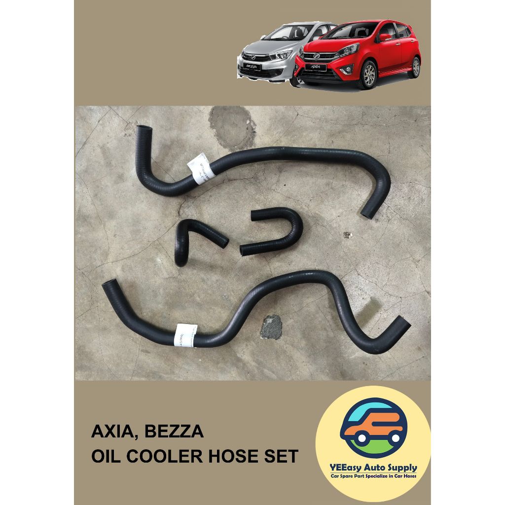 Perodua AXIA 1.0, BEZZA 1.0 1.3 (Oil Cooler Hose Set) | Shopee Malaysia