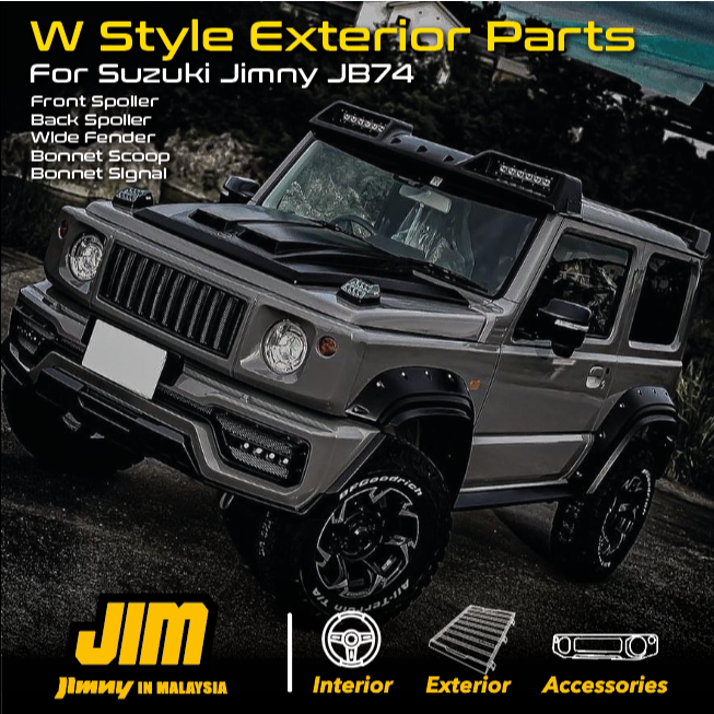 Wald Over Fender Set Sports Line Black Bison Edition ABS FENDER 4PCS ...