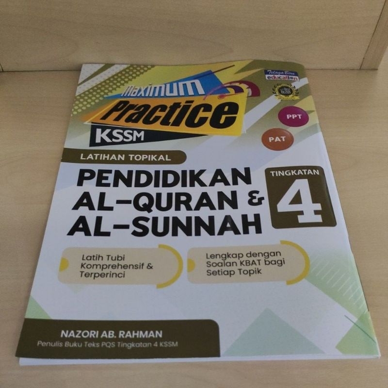 Maximum Practice Latihan Topikal Pendidikan Al-Quran & Al-Sunnah Tingkatan 4 | Shopee Malaysia
