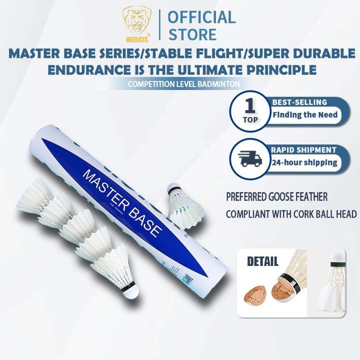 VICTOR Master Ace Badminton Shuttlecocks 12 Pcs NO.6 | Shopee Malaysia