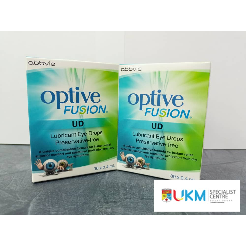 Optive Fusion UD Eye Drop 0.4ml x 30's | Shopee Malaysia