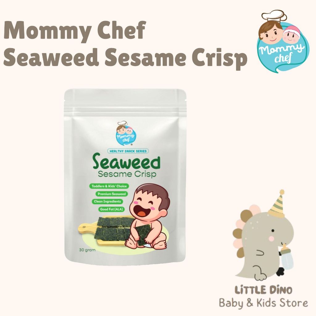 Mommy Chef Seaweed Sesame Crisp (30g) | Shopee Malaysia