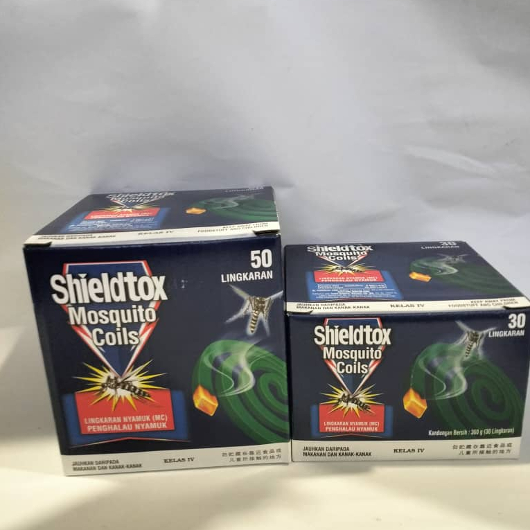 Shieldtox Mosquito Coils/ Lingkaran Penghalau Nyamuk (30/50 coils ...