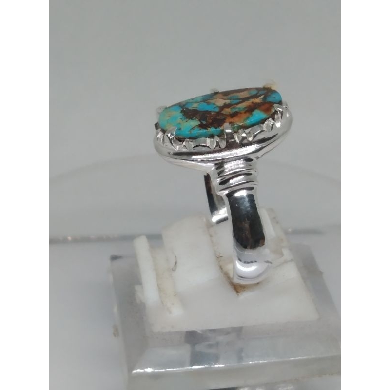 cincin Perak batu firus Iran nesyabur | Shopee Malaysia