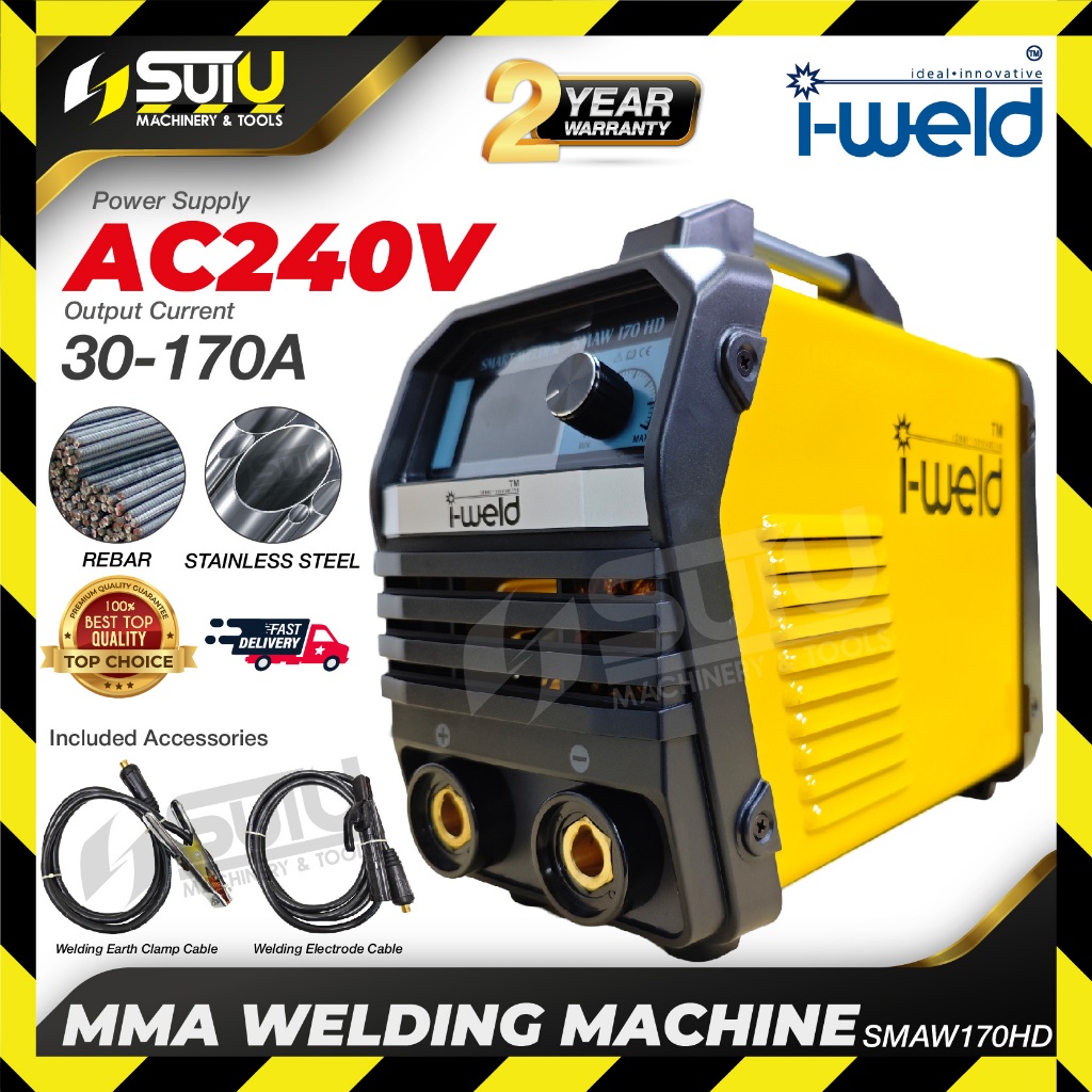 I-WELD / IWELD SMAW170HD MMA Inverter Welding Machine | Shopee Malaysia