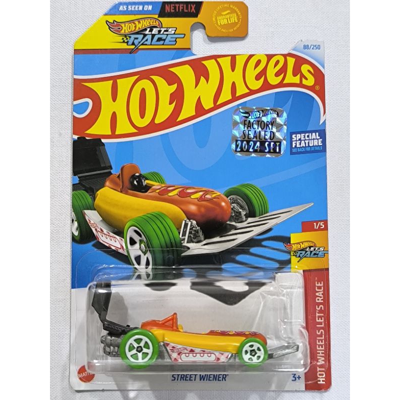 Hot Wheels Street Wiener - Factory Sealed 2024 (minor dent corner card ...