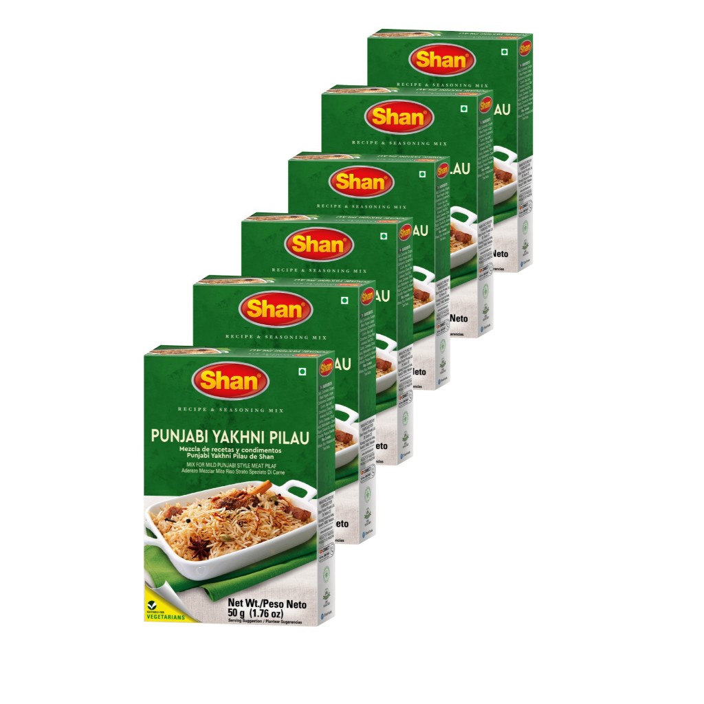 Shan - Punjabi Yakhni Pilau -50gm (6PCS) | Shopee Malaysia
