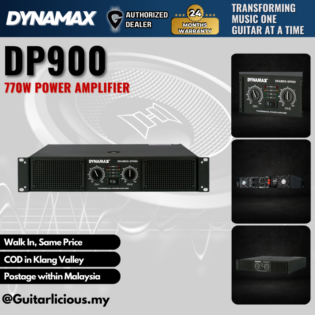 DYNAMAX DP900 770W Power Amplifier | Shopee Malaysia