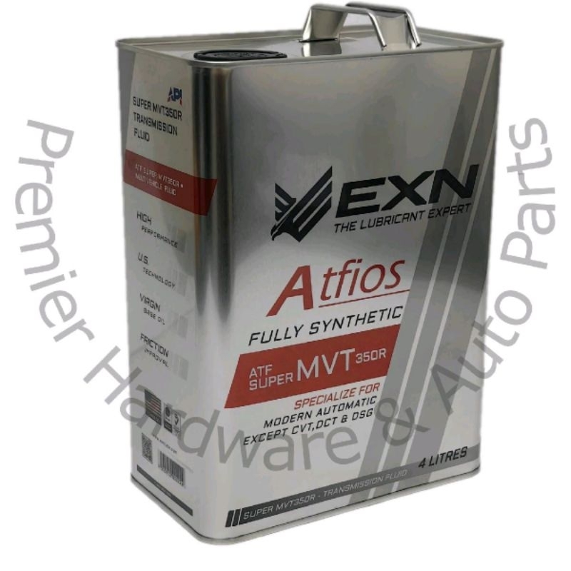 EXN - ATFIOS ATF SUPER MVT 350R Fully Synthetic - Engine Oil 4 litre Car | Shopee Malaysia