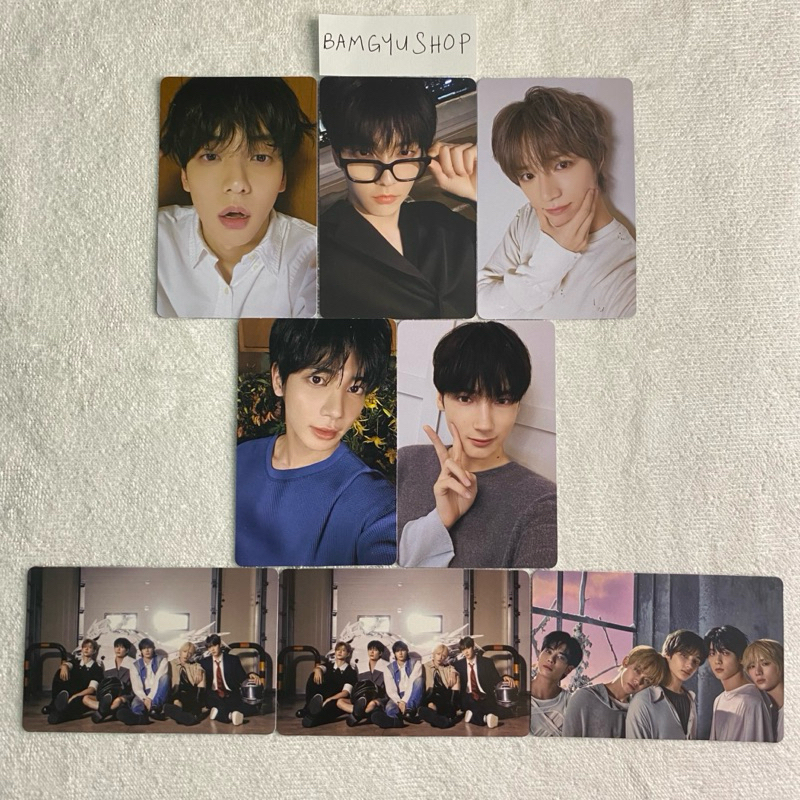 TXT The Star Chapter Sanctuary Official Photocard Yeonjun Soobin Beomgyu Taehyun Hueningkai ...