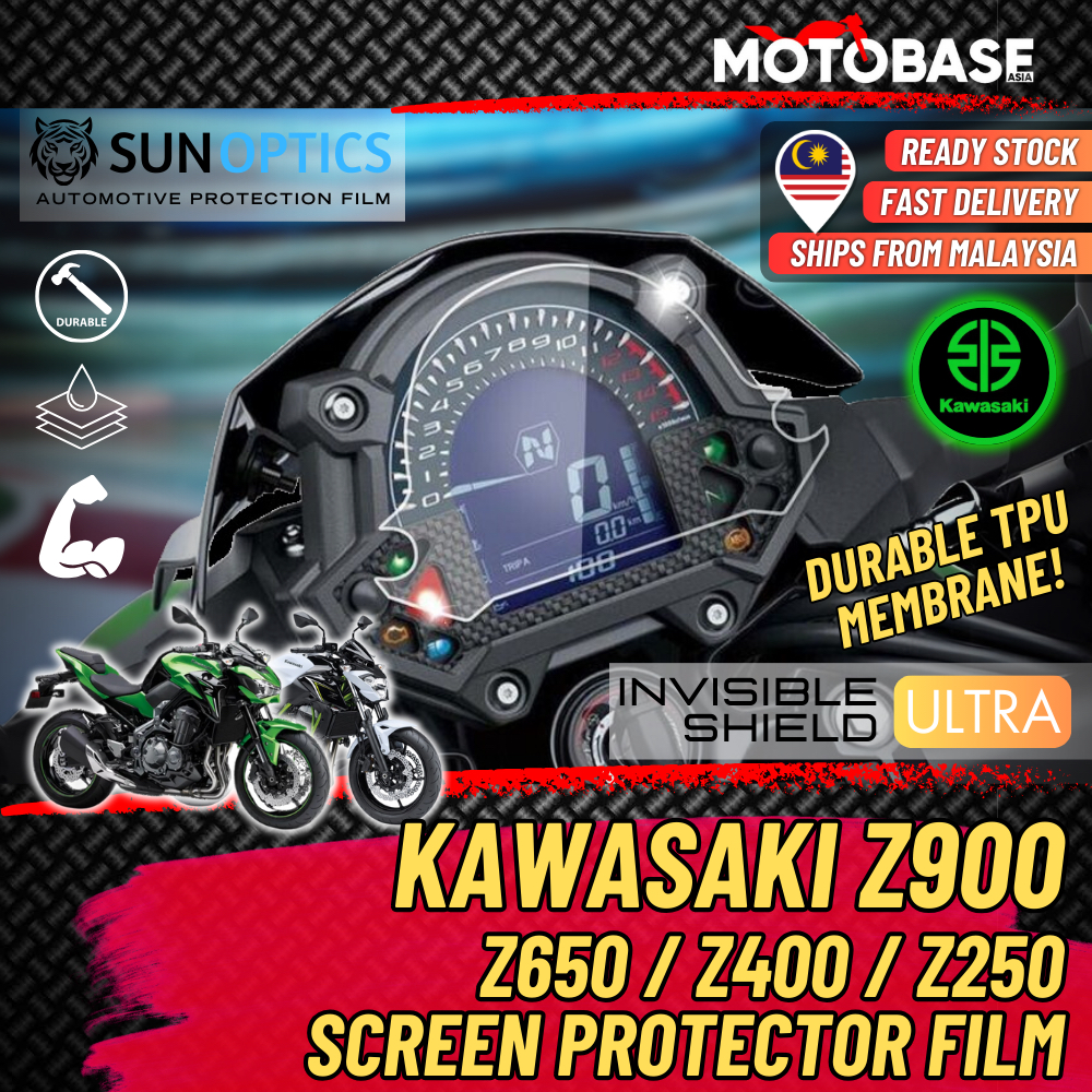 Kawasaki Z900 Z650 Z400 Z250 Meter Screen Protector TPU Film Motorcycle ...