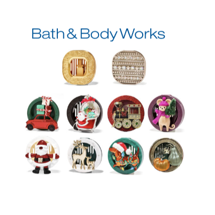 Bath & Body Works Car Fragrance Refill twisted peppermint / Tis The ...