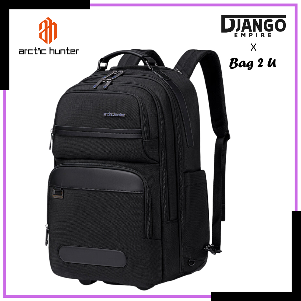 Arctic Hunter i-Zeyrox Trolly Laptop Backpack Multi-Functional ...