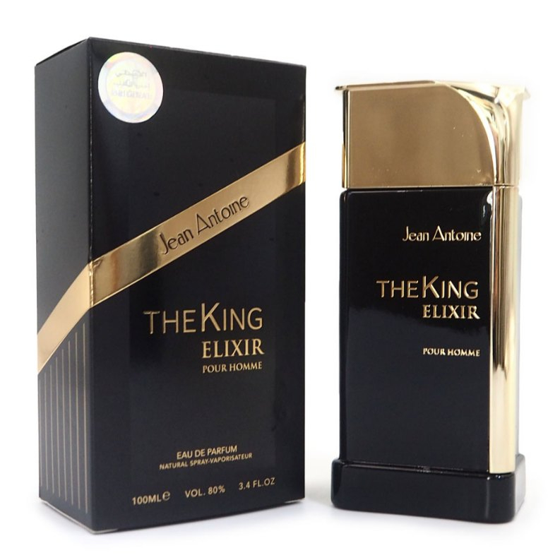THE KING ELIXIR POUR HOMME 100ML EAU DE PARFUM BY JEAN ANTOINE ...