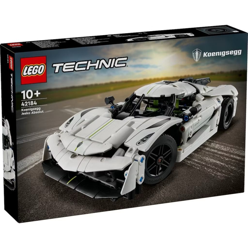 (MyToyss) 42184 LEGO Technic Koenigsegg Jesko Absolut White Hypercar ...