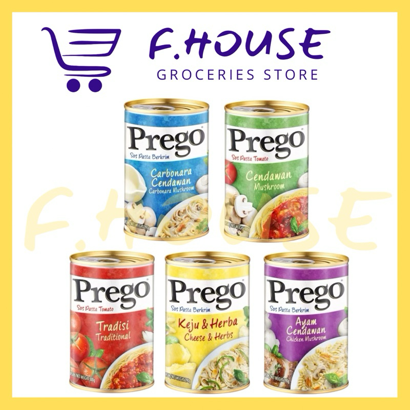 Prego Spaghetti Sauce Pasta Sauce (290g-300g) | Shopee Malaysia