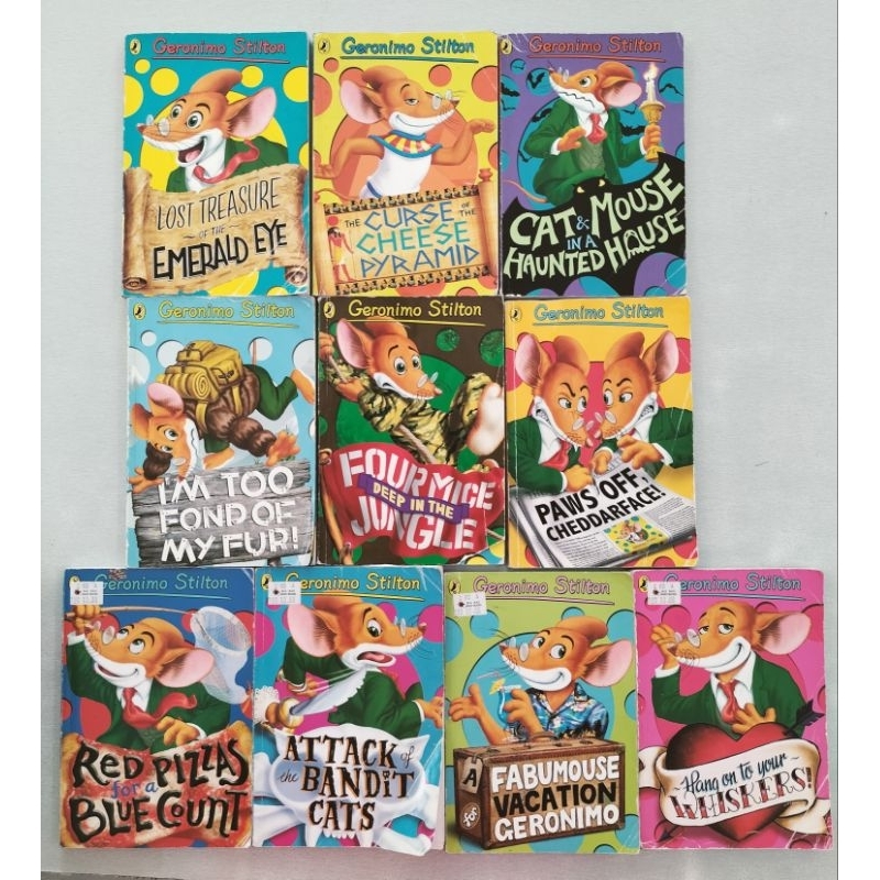 (used) NOV18-11 (obe) Young children story books Geronimo Stilton ...