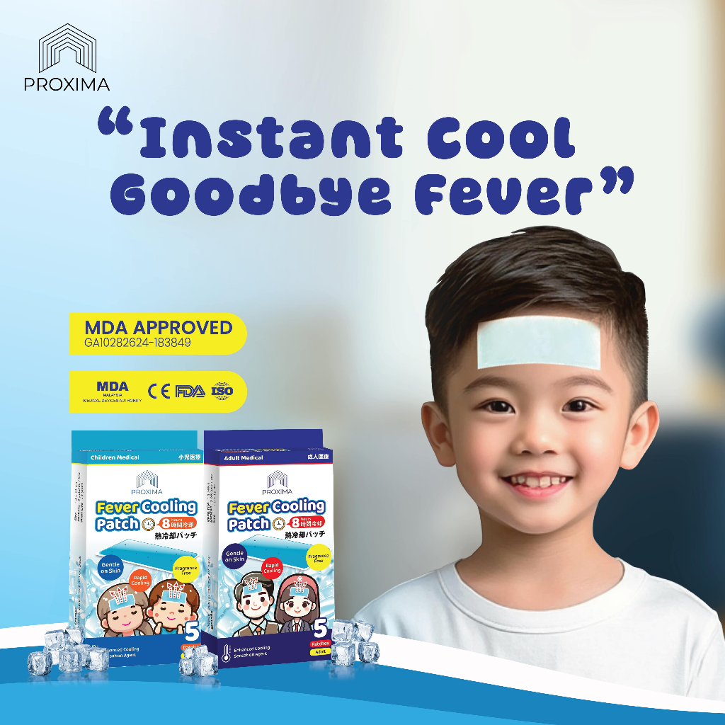 Proxima Fever Cooling Patch (Children/Adult) | Shopee Malaysia