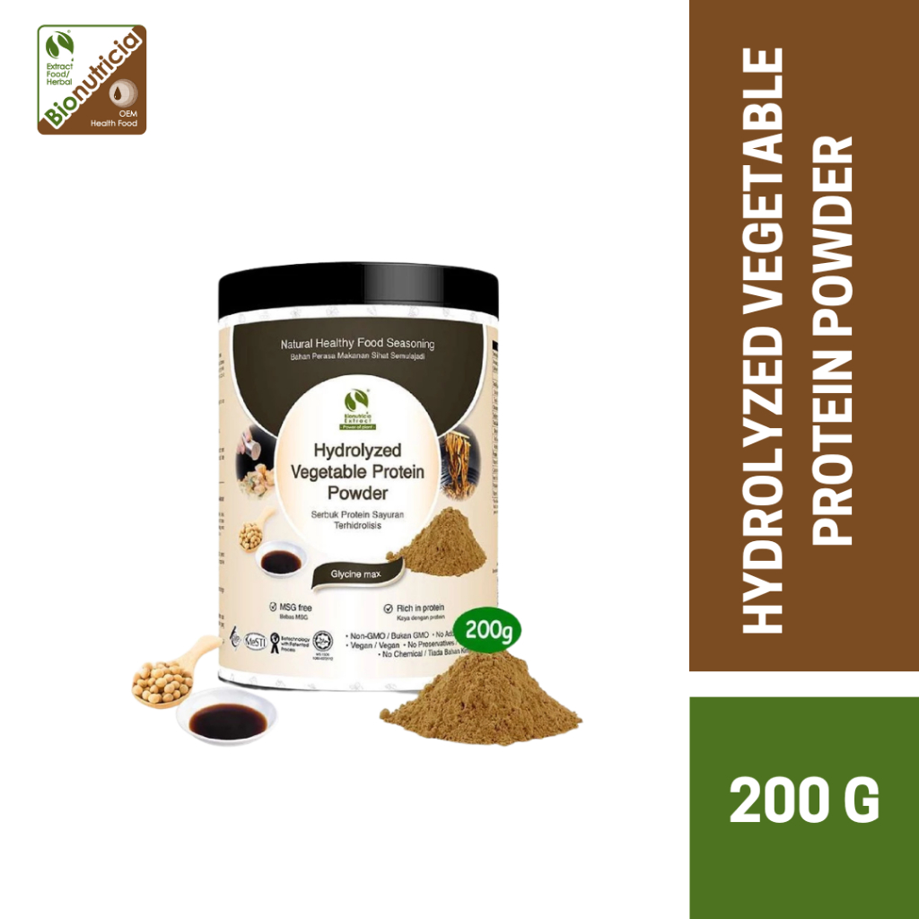 Bionutricia Hydrolyzed Vegetable Protein (HVP) Extract Powder (200g ...