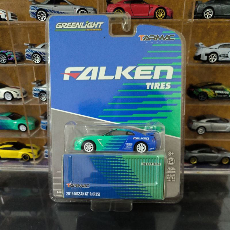 Greenlight Premium Nissan Skyline R34 Falken | Shopee Malaysia