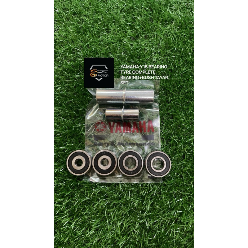 YAMAHA Y15 STD BEARING TYRE COMPLETE BEARING+BUSH TAYAR SET | Shopee ...