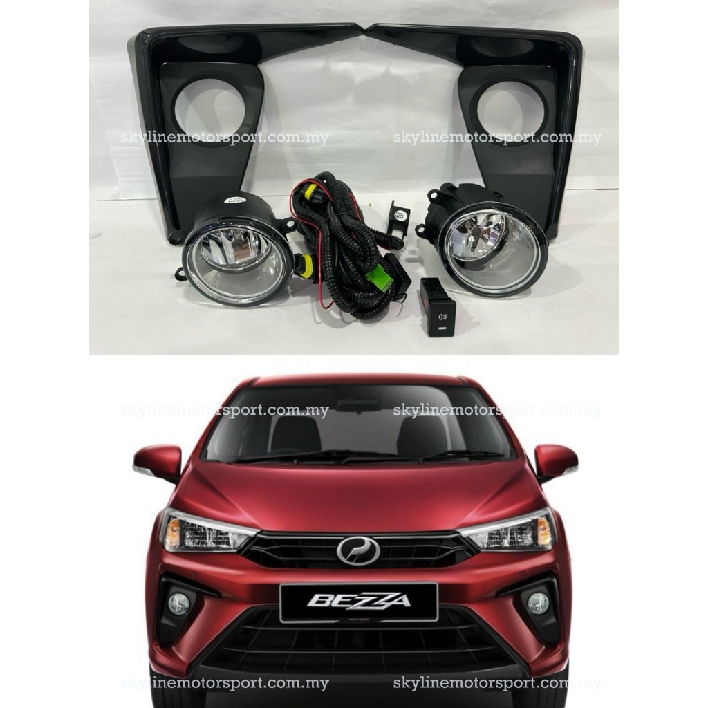 Perodua Bezza Fog Lamp Fog Light 2019 2020 2021 2022 2023 2024 | Shopee ...