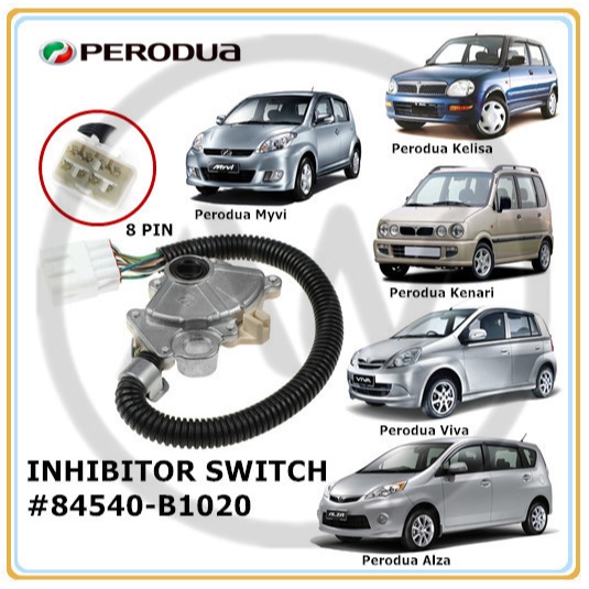 Original Perodua Myvi Alza Viva Kelisa Kenari Transmission Inhibitor ...