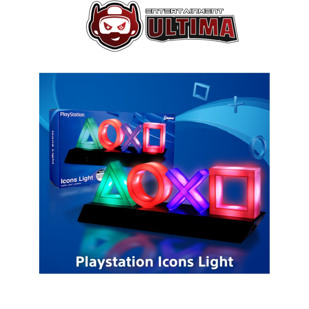 PLAYSTATION ICONS LIGHT/GAMING LIGHT/ROOM LIGHT/LIGHTING | Shopee Malaysia