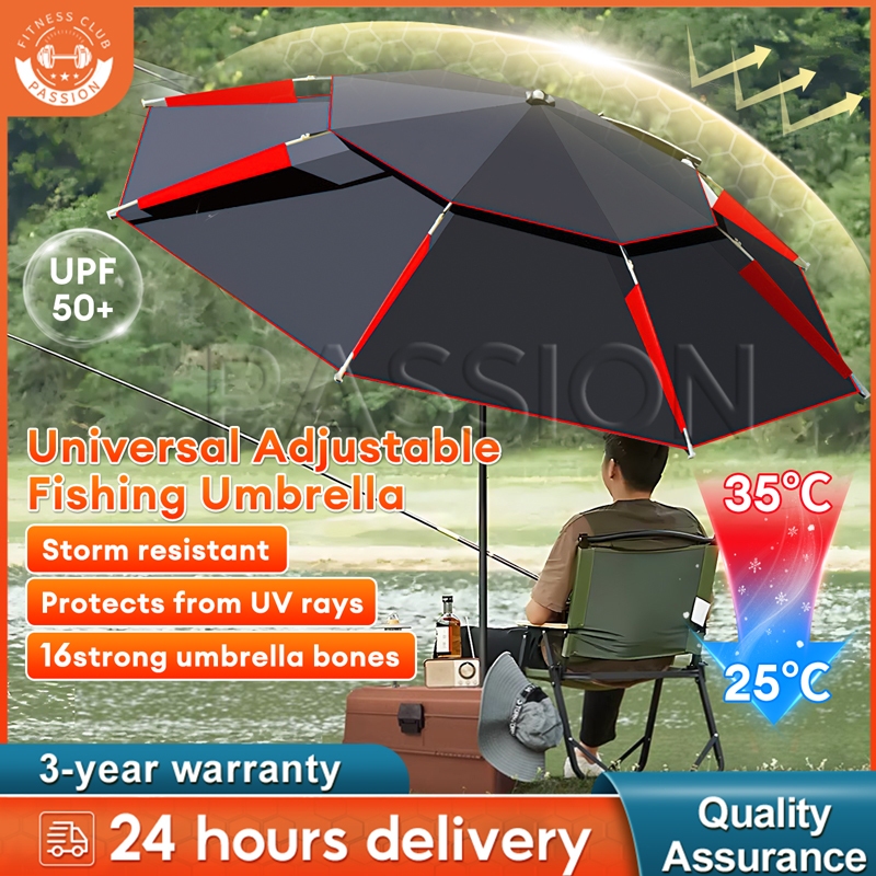 2.6M Payung Mancing Big Fishing Umbrella Khemah Camping Payung Besar ...