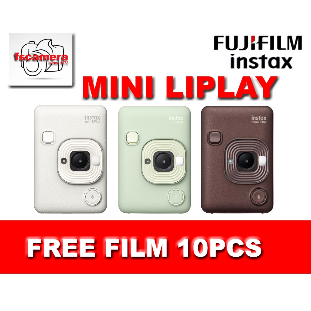 FUJIFILM INSTAX MINI LIPLAY CAMERA | Shopee Malaysia