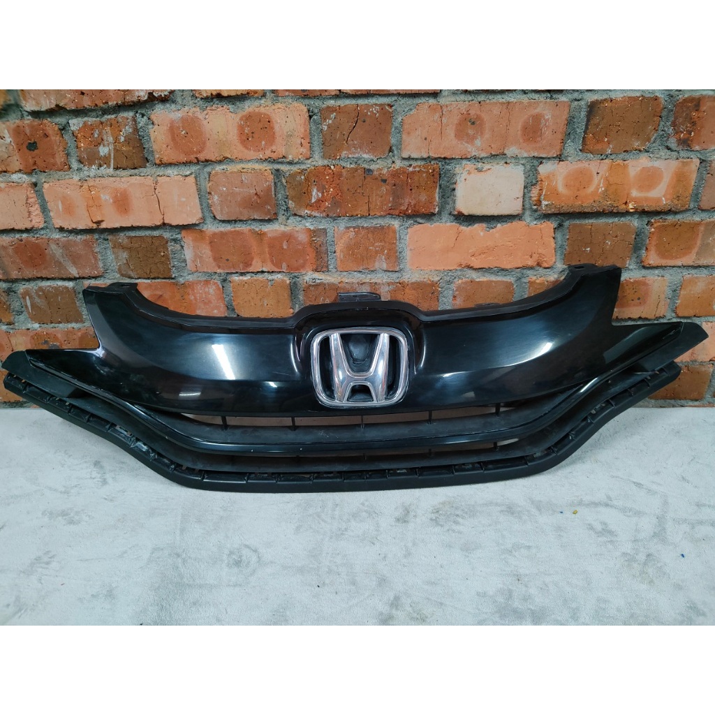 JDM Honda Jazz Fit GK GK5 Front Bumper Grill Grille Sarong Black Colour ...