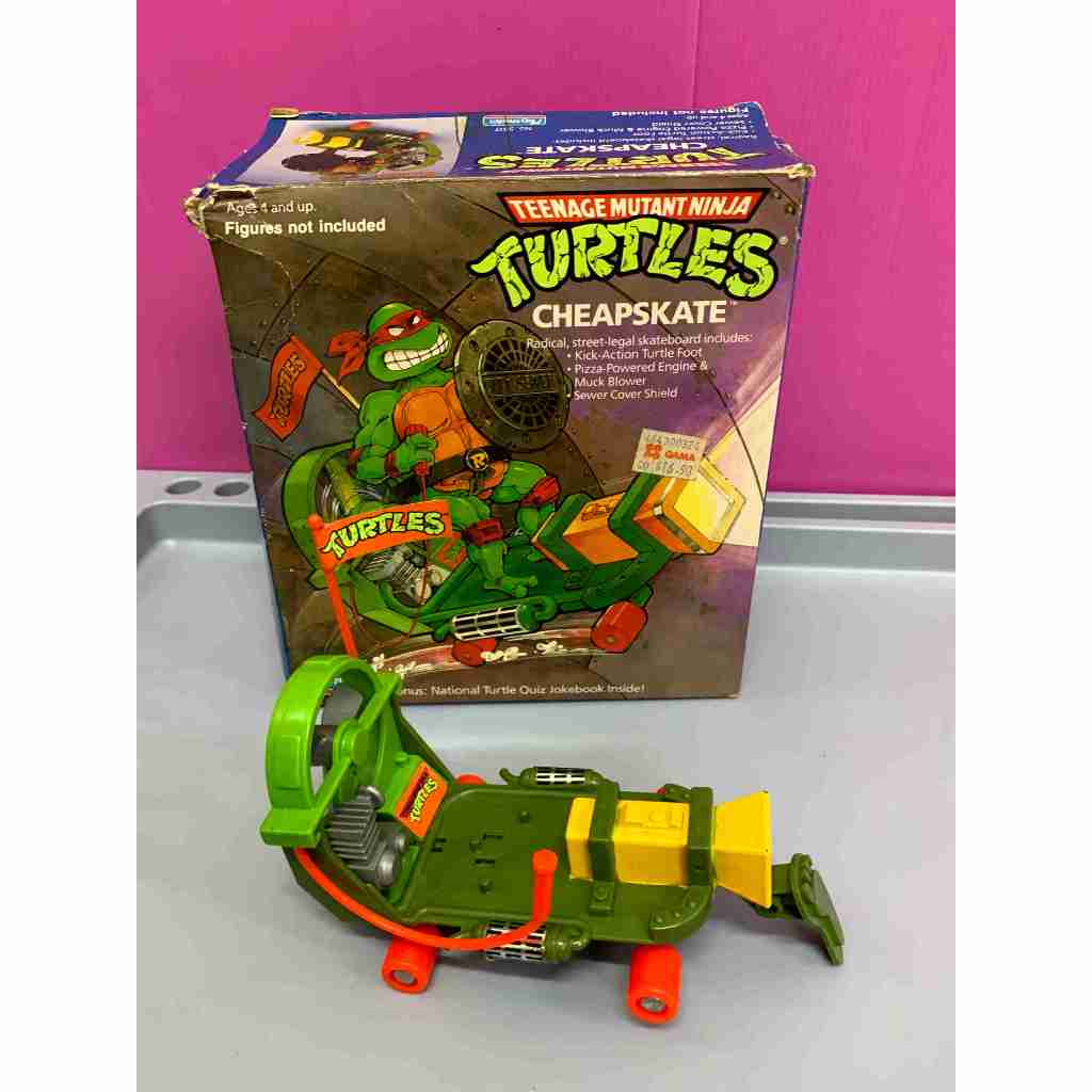USED not complete TMNT Cheapskate by Playmates (D15) | Shopee Malaysia