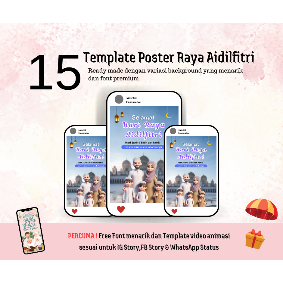 Template Poster Raya | Shopee Malaysia
