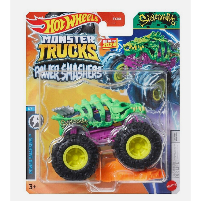 Hot Wheels Monster Trucks Skelesaurus 2024 | Shopee Malaysia