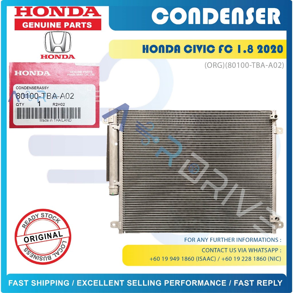 ORIGINAL HONDA GENUINE PARTS SHOWA KEIHIN HONDA CIVIC FC 1.8 2020 ...