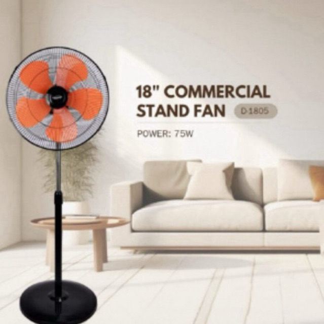 Dawa stand fan 18 inch D1805, stand fan 18, kipas berdiri, kipas angin ...