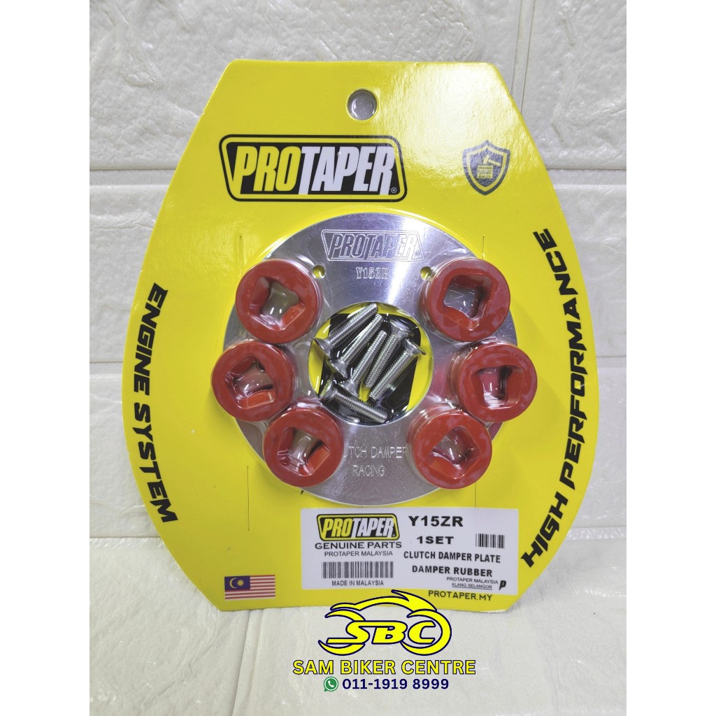 RACING CLUTCH DAMPER + CNC CLUTCH HOUSING PLATE +SCREW PROTAPER Y15ZR ...