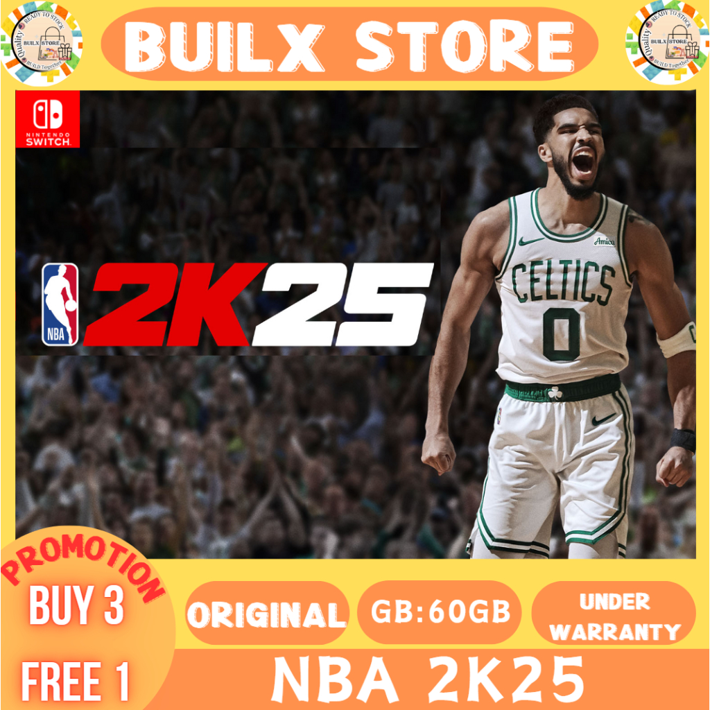 NBA 2K25 NBA25 Nintendo Switch Digital Game ( BUY 3 FREE 1) | Shopee ...