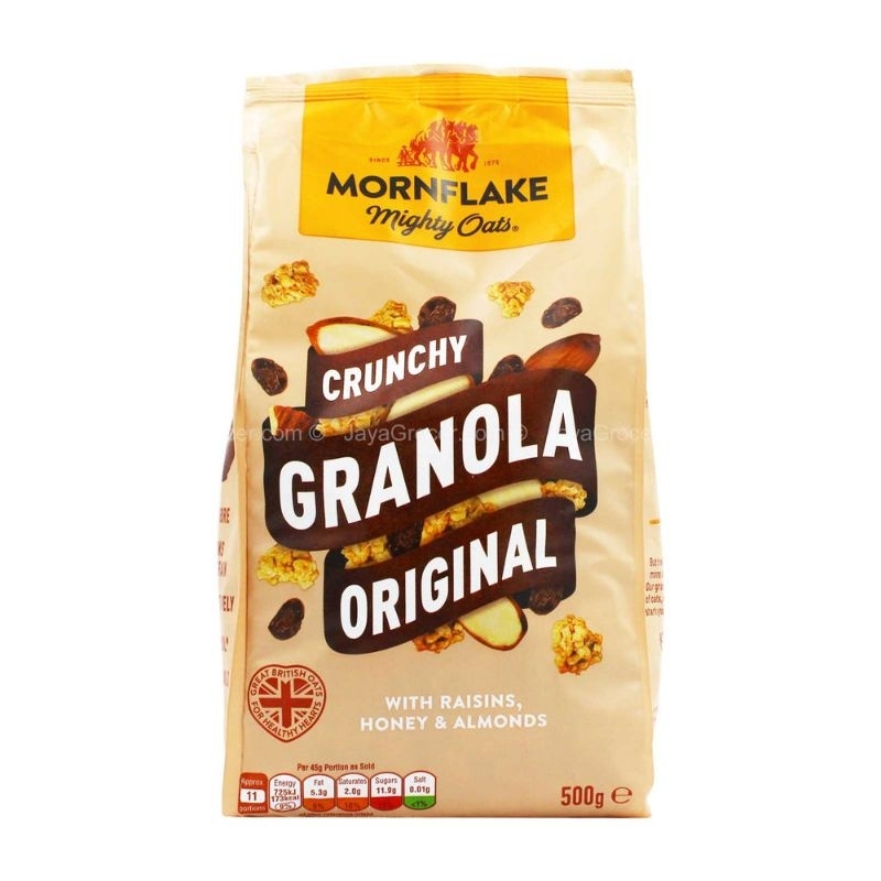 Mornflake Crunchy Granola Original 500g | Shopee Malaysia