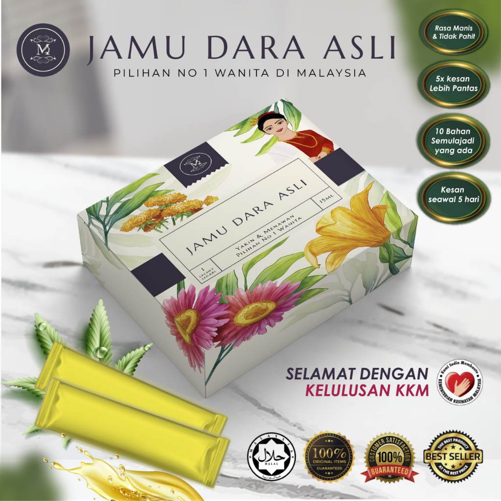 Jamu Dara Asli (Pilihan No 1 Wanita di Malaysia ) | Shopee Malaysia