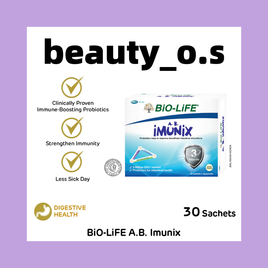 BIO-LIFE A.B IMUNIX (SACHET) 30'S | Shopee Malaysia