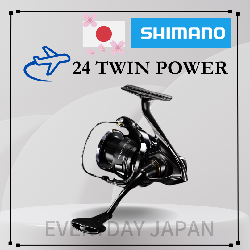 SHIMANO 24 TWIN POWER Spinning Reel 2000-5000 [DIRECT FROM JAPAN] | Shopee Malaysia